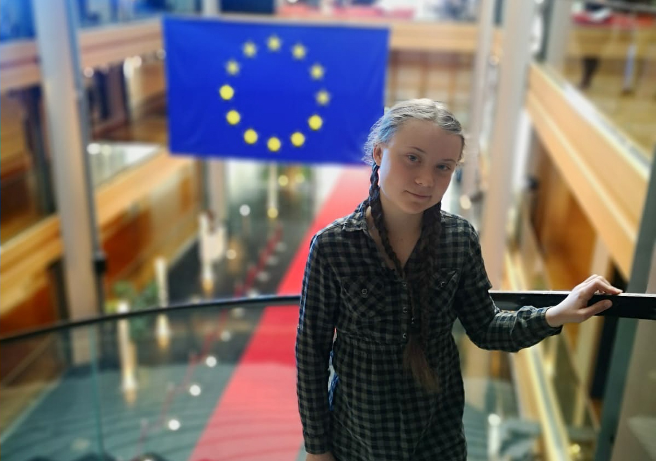 Greta Thunberg im Europaparlament - M94.5